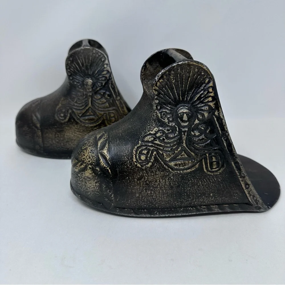 Pedro Diaz | Accents | Pedro Diaz Brass Shoe Stirrup Decor One Pair ...